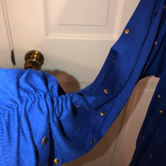 Grace Elements | Tops | Grace Elements Womens Royal Blue Tunic | Poshmark